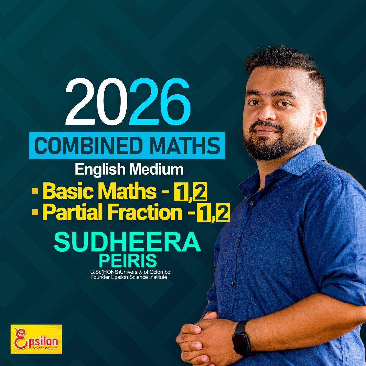 2026 Combined Maths (English) - [May] | Epsilon Science Institute